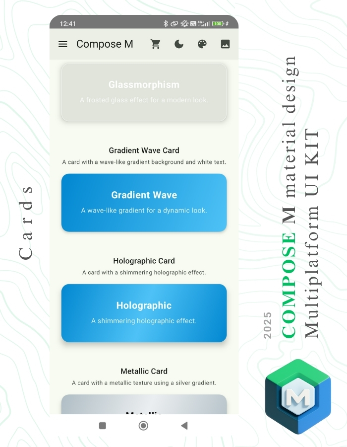 Compose M Kotlin Multiplatform UI Library v3.3 2025 by boltuix | CodeCanyon
