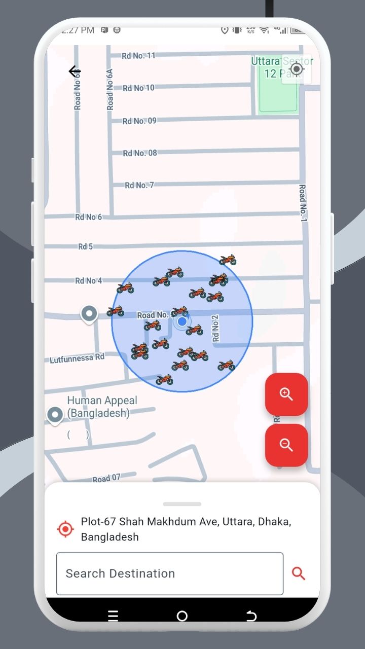 Find Rider – Modern Ride Sharing Flutter App UI Template by C_IT_Solutions_Est
