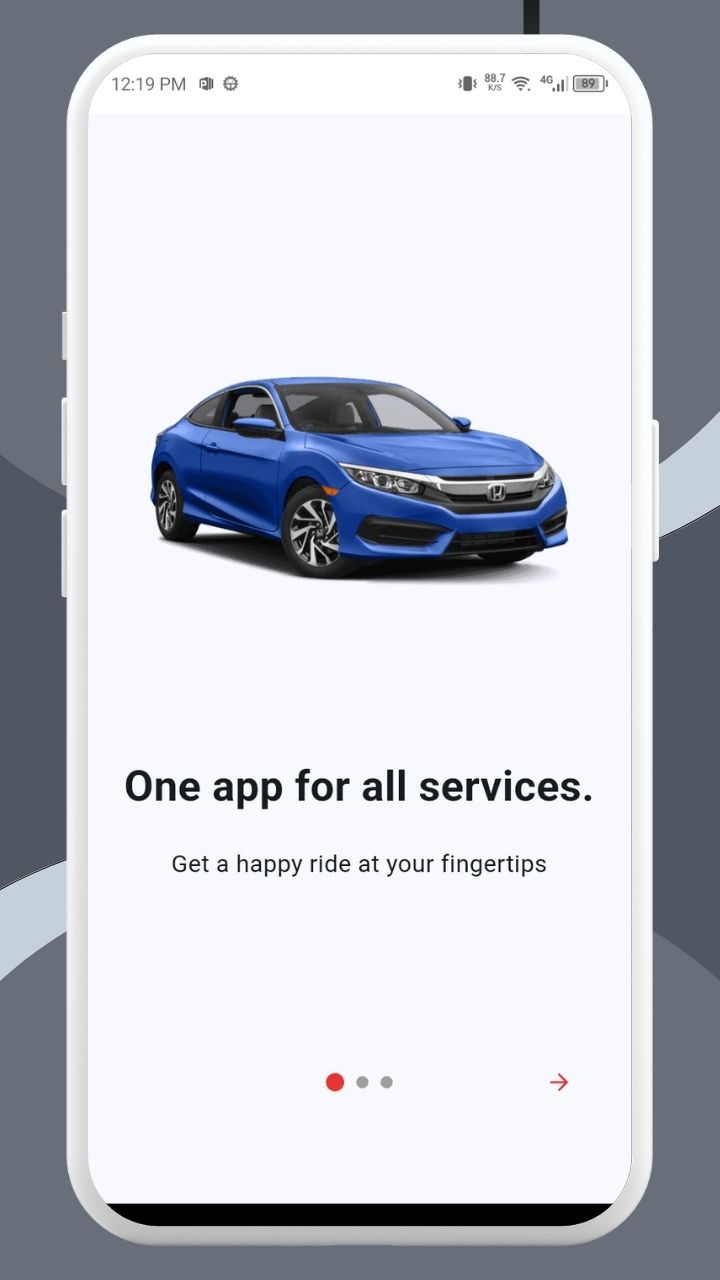 Find Rider – Modern Ride Sharing Flutter App UI Template by C_IT ...