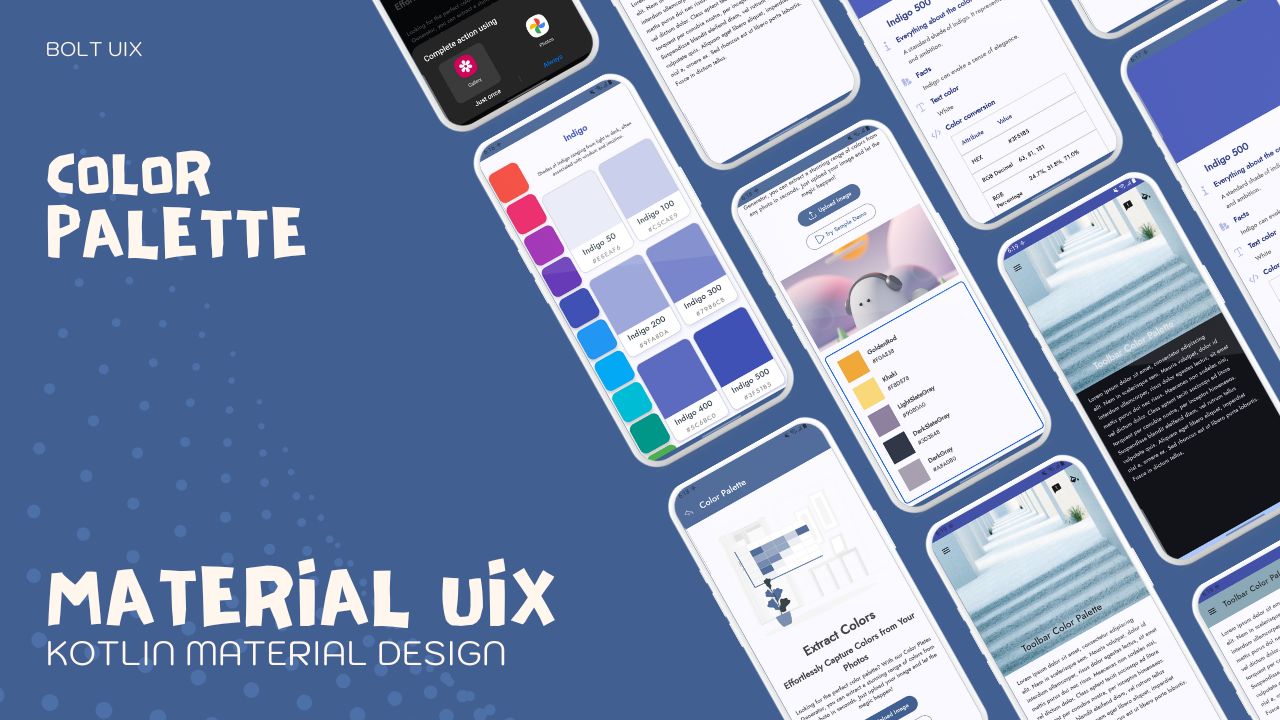 Material UIX - KOTLIN Material Design VER 1.3 by boltuix | CodeCanyon