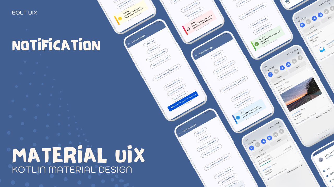 Material UIX - KOTLIN Material Design VER 1.3 by boltuix | CodeCanyon