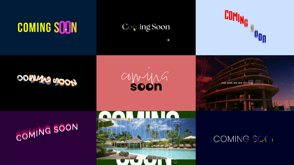 Coming Soon, After Effects Project Files | VideoHive