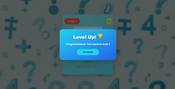 Quick Math Duel - HTML5 Math Game with Javascript by Sparks_themes