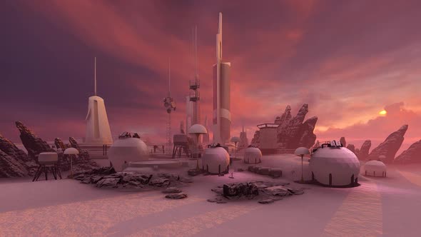 Space Architectural Complex, Motion Graphics | VideoHive