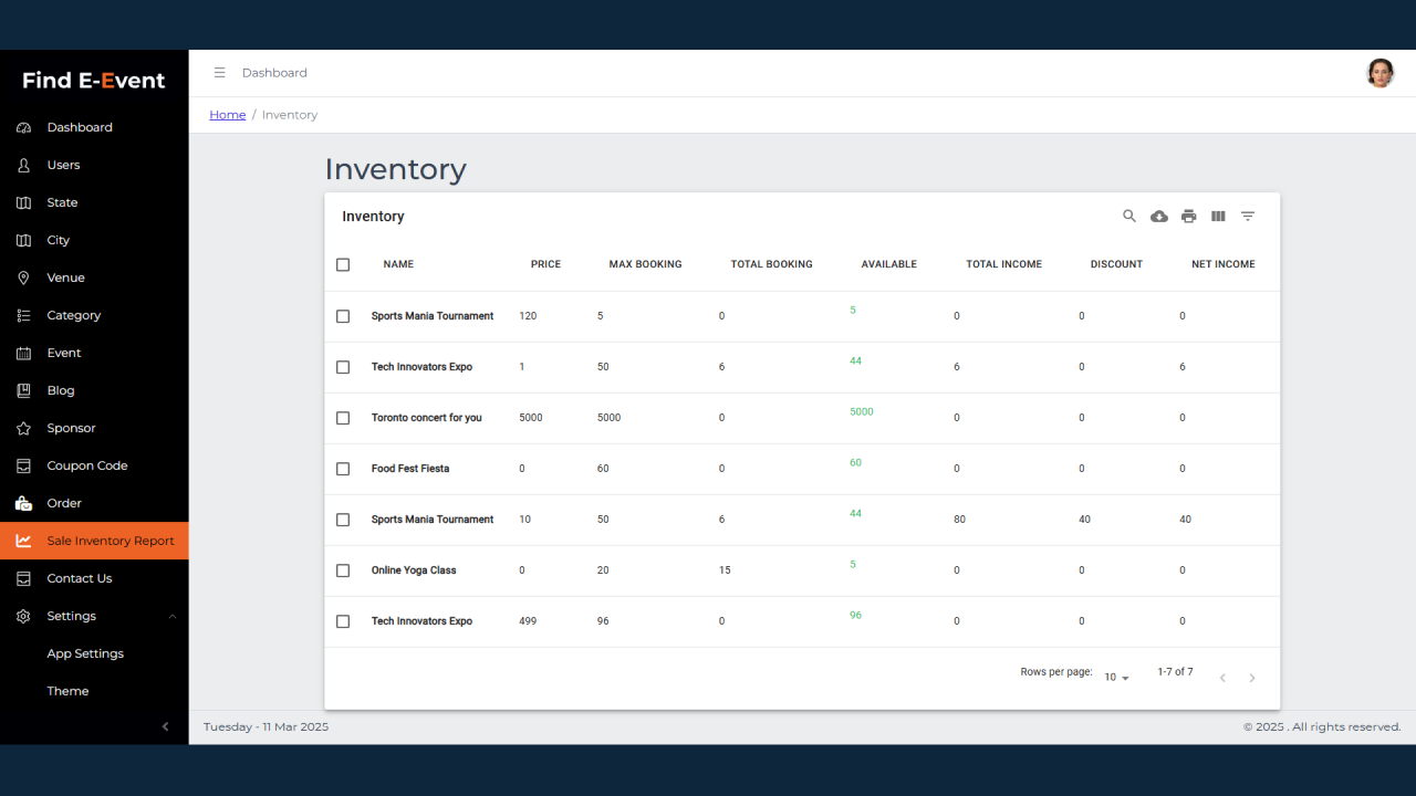 Find E-Event - Event Management System & Ticket Booking Website with Admin Panel (MERN Stack) by ...