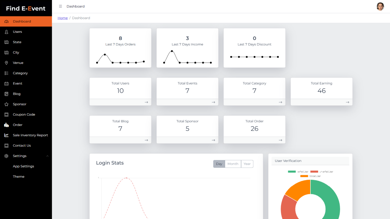 Find E-Event - Event Management System & Ticket Booking Website with Admin Panel (MERN Stack) by ...
