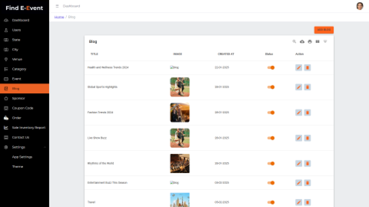 Find E-Event - Event Management System & Ticket Booking Website with Admin Panel (MERN Stack) by ...