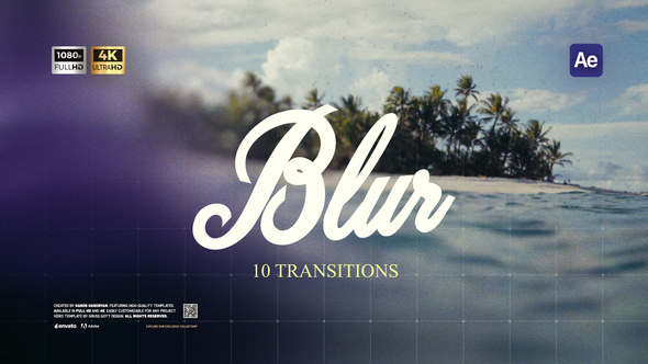 Blur Transitions, After Effects Project Files | VideoHive