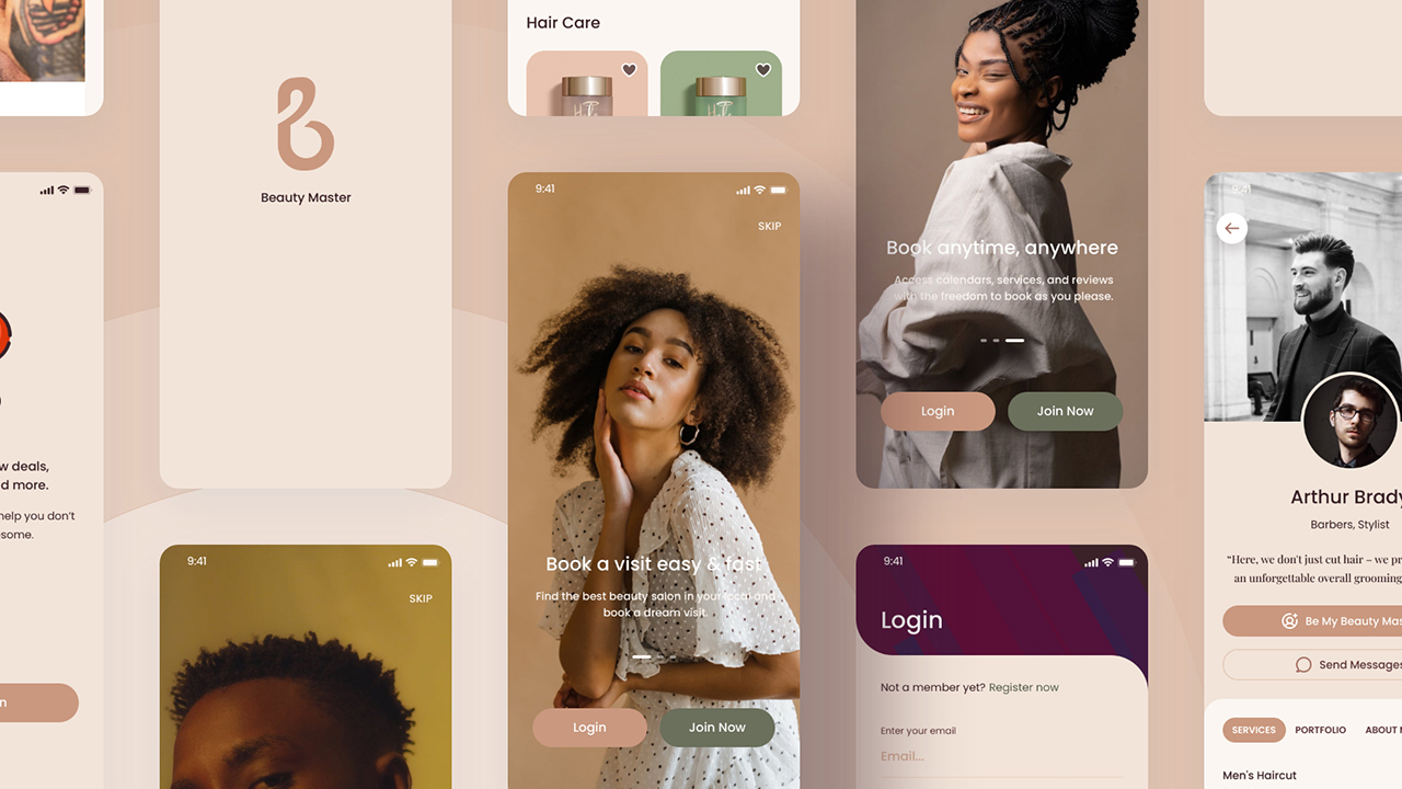 Beauty Master – React Native Expo Hair Salon App Template by thirteendev