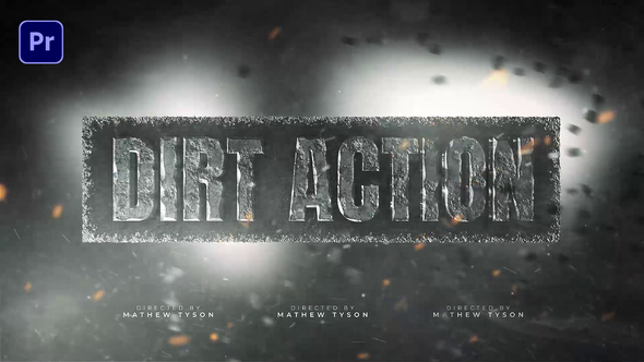 Dirt Action Title Design, Premiere Pro Templates | VideoHive