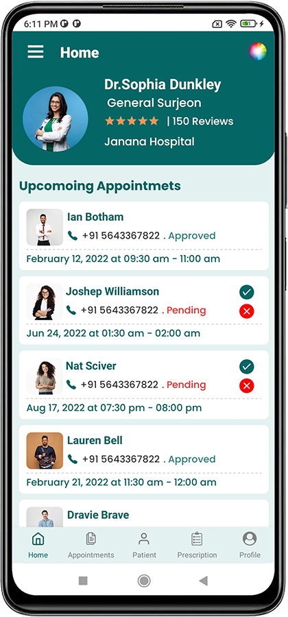 Doctor App - Doctor & Patient Appointment Booking React Native iOS/Android App Template by vg ...