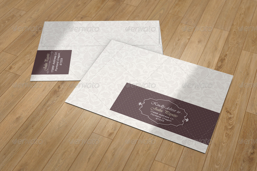 Envelope Labels Mock-up, Graphics | GraphicRiver