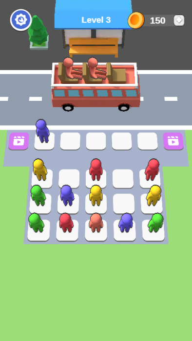 Bus Jam Escape - HTML5 Game (Construct 3) by Depfov | CodeCanyon