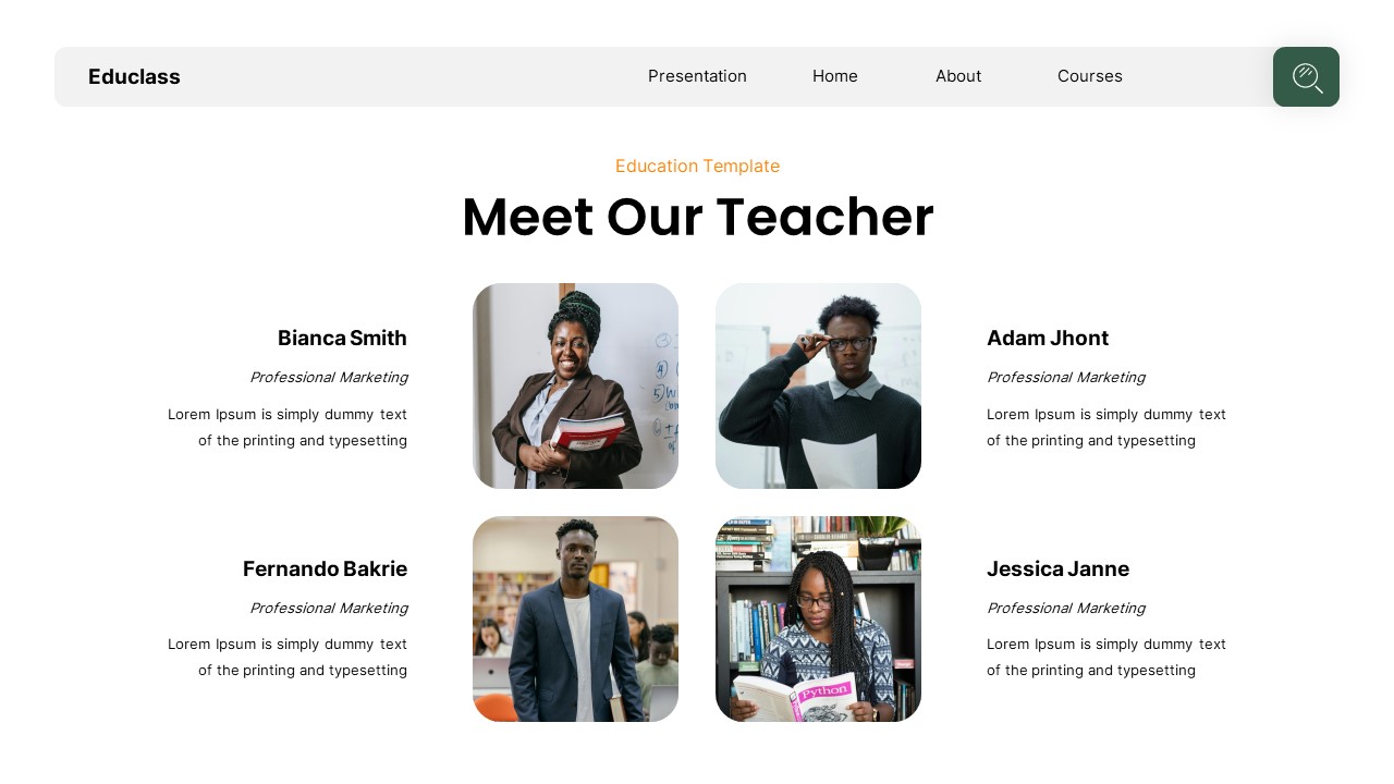 Educlass - Education PowerPoint Template, Presentation Templates ...