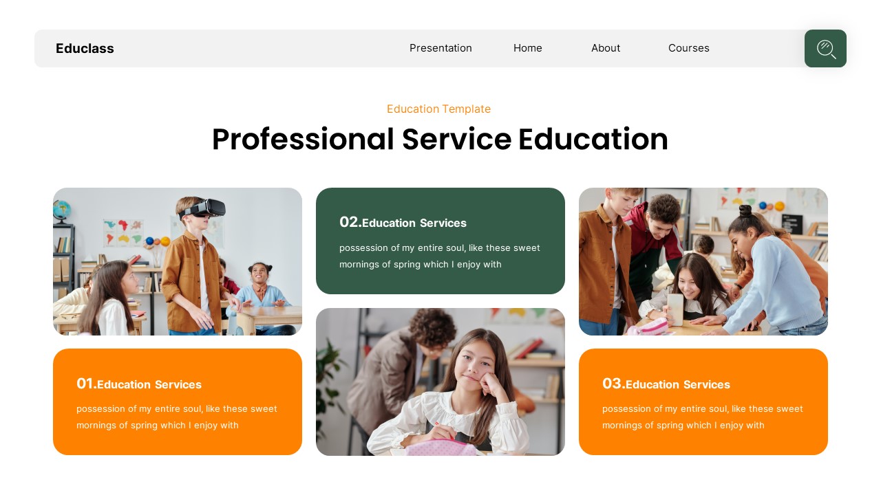 Educlass - Education PowerPoint Template, Presentation Templates ...