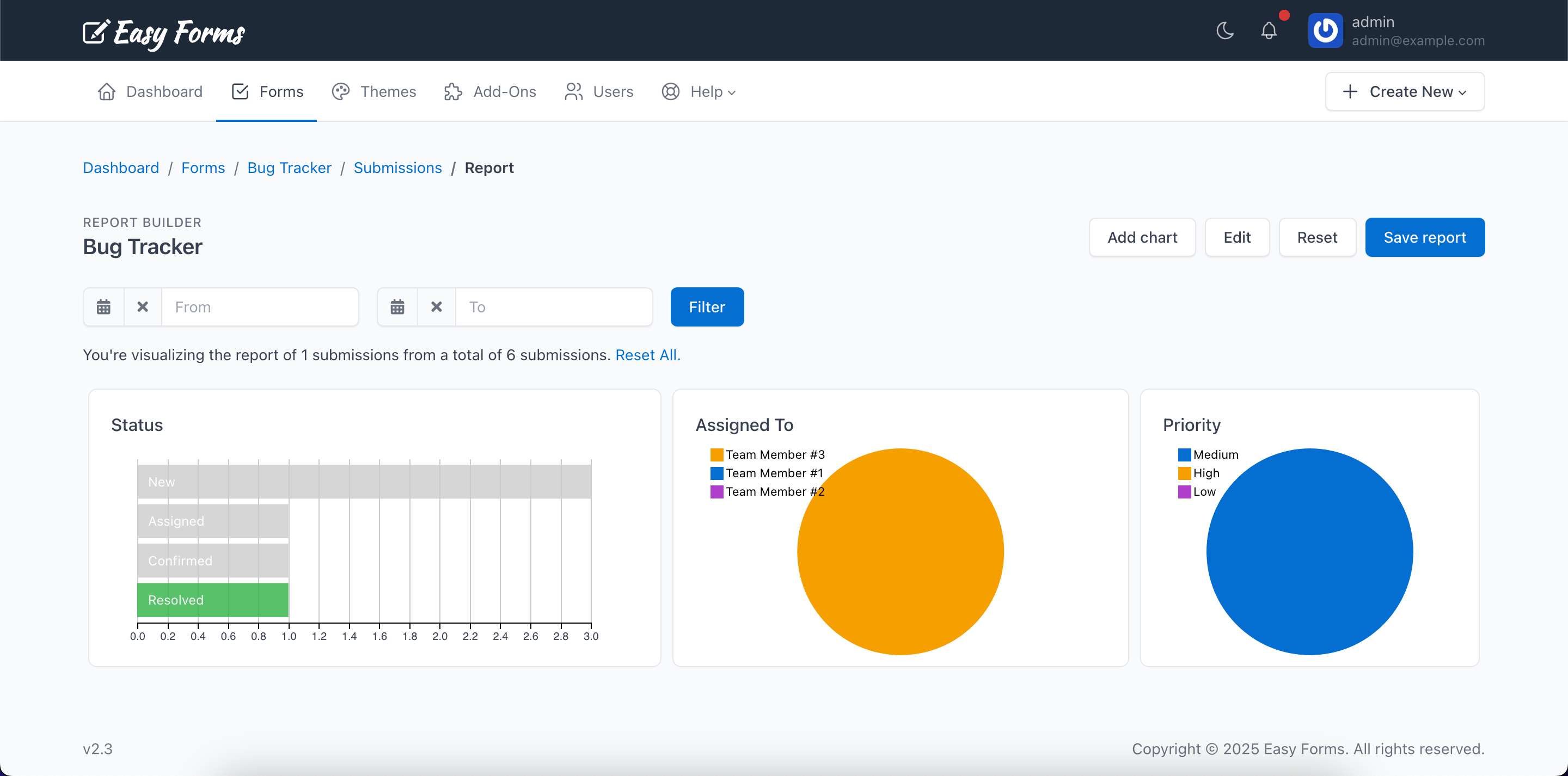 Easy Forms: Advanced Form Builder and Manager by baluart | CodeCanyon