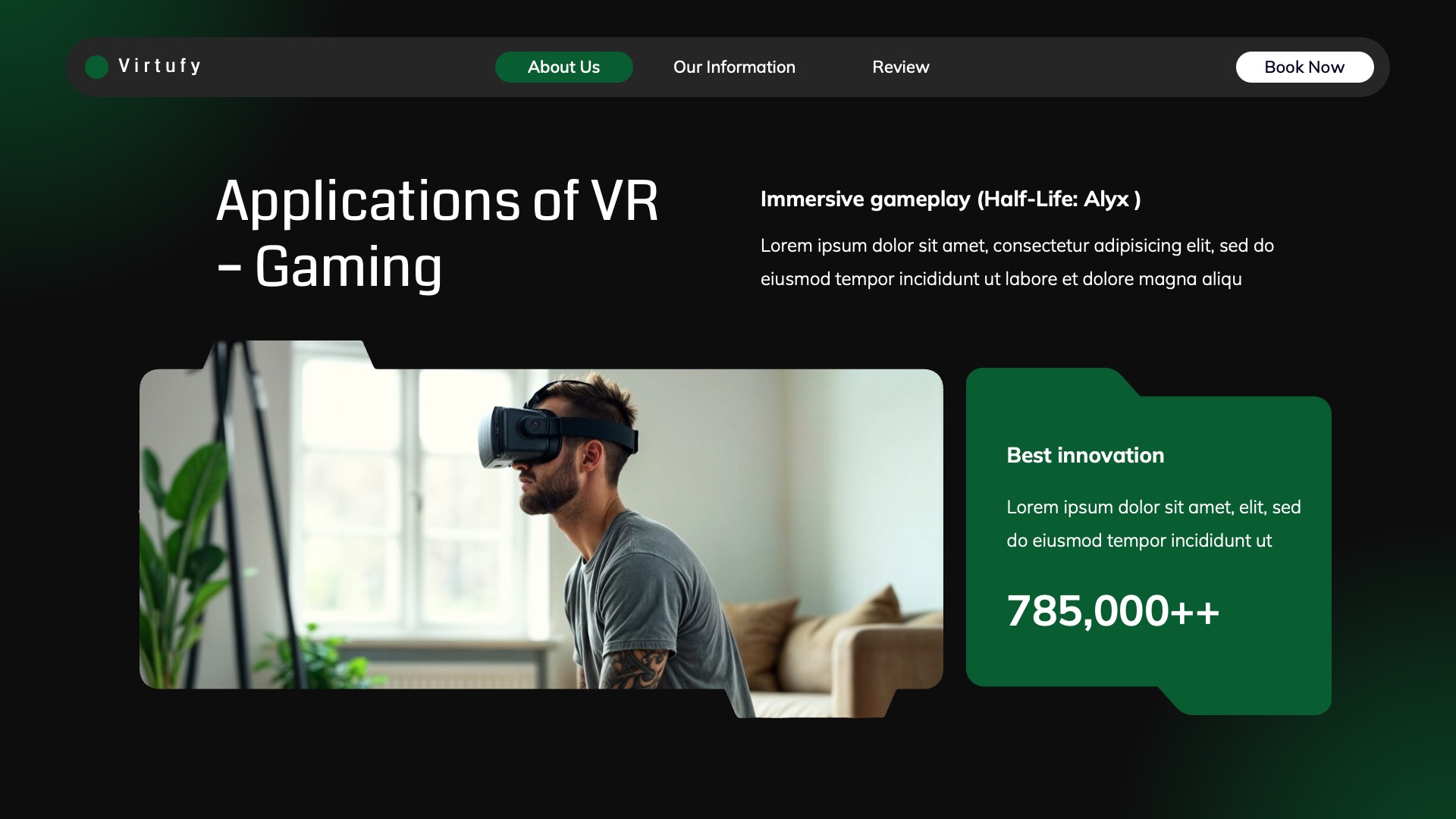 Virtual Reality Powerpoint Template, Presentation Templates | GraphicRiver