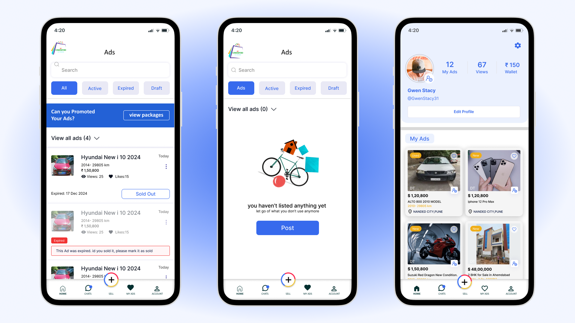 DTClassified - Classified Buy and Sell Marketplace Flutter App ( Android - ios ) - Admin Panel ...