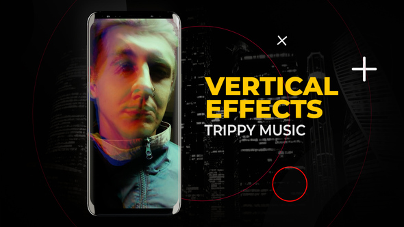 Vertical Trippy Music Effects, Premiere Pro Templates | VideoHive