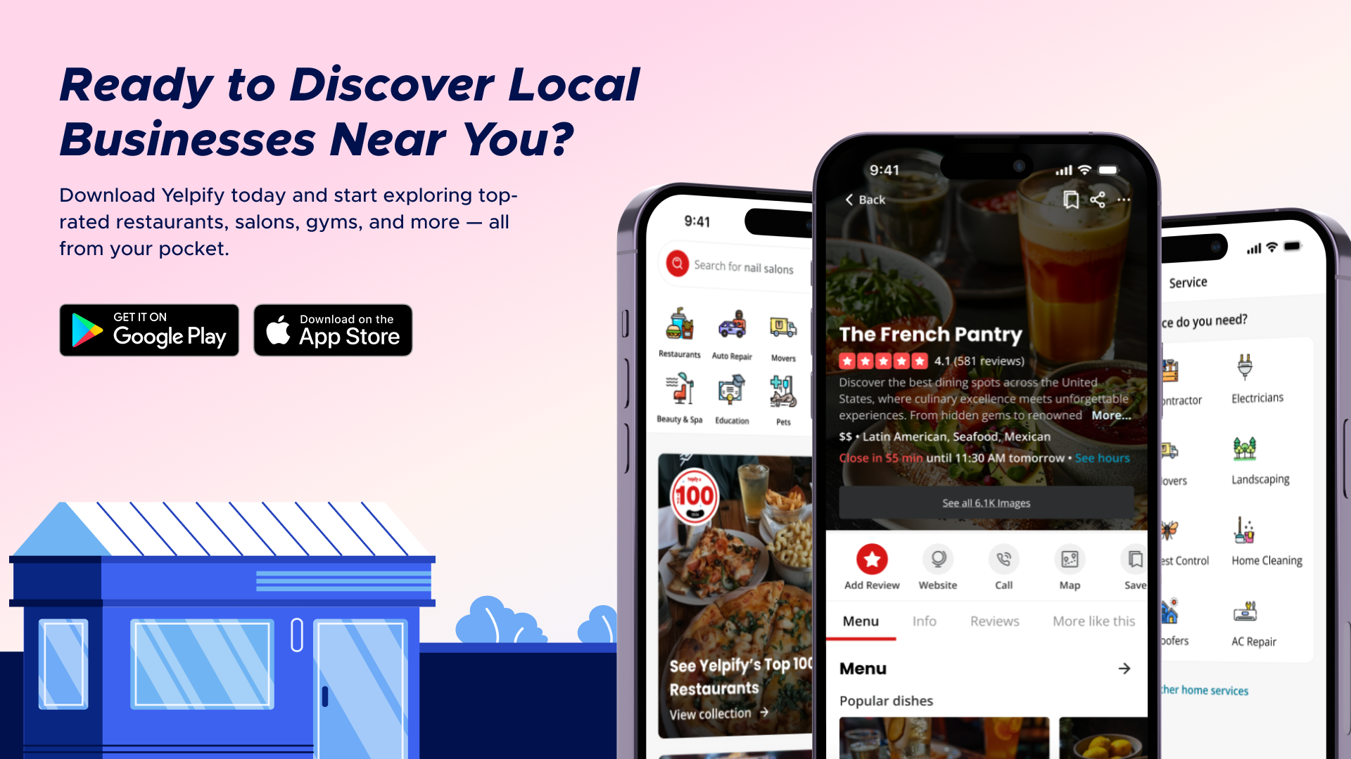 Yelpify – Yelp Clone | The No. 1 Business Listing Flutter app with admin panel and website by ...