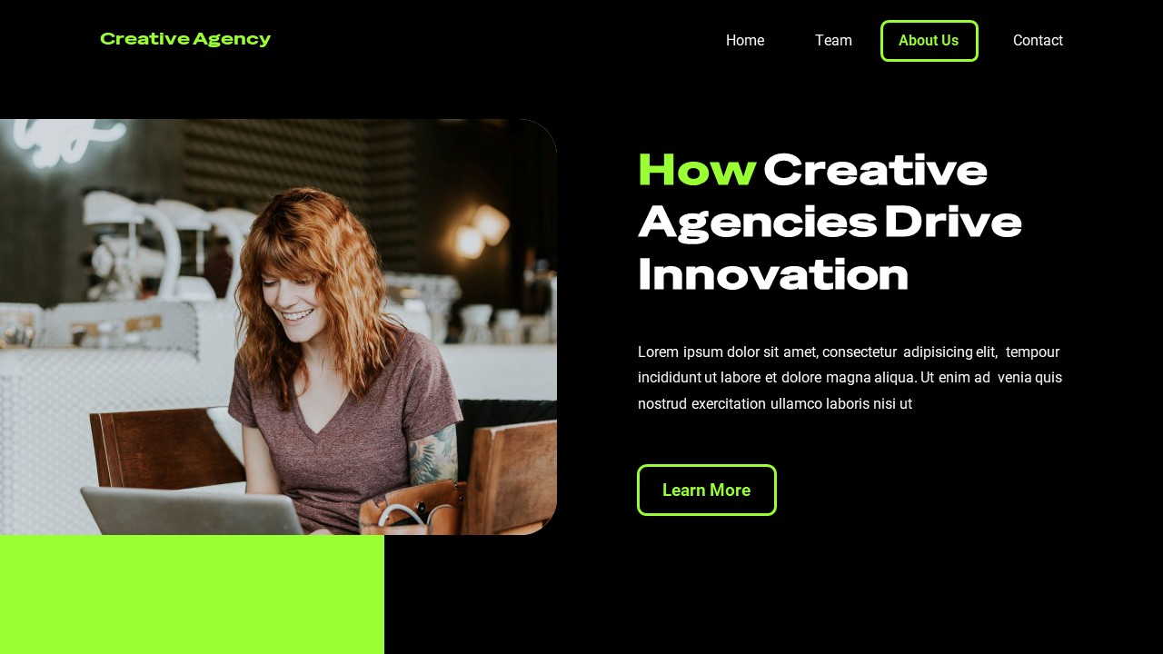 Creative Agency Presentation Template, Presentation Templates ...