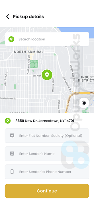 2 Apps | Courier Service App UI | Parcel & Logistics App UI | Delivery ...