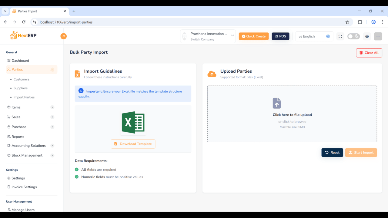 NextERP – Smart Accounting & Inventory Software by DreamerITSolution