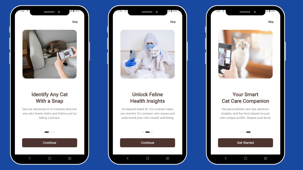 AI Cat Scanner Flutter App | AI Cat Identifier | AI Cat Breed Detection ...