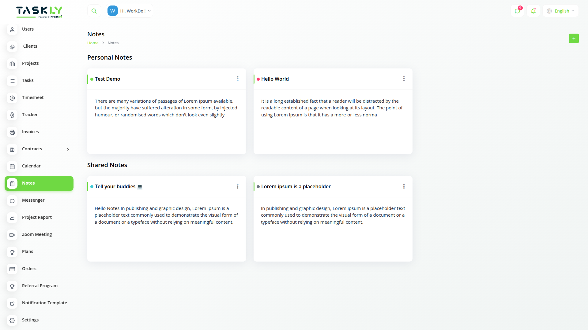 TASKLY SaaS – Project Management Tool by WorkDo | CodeCanyon