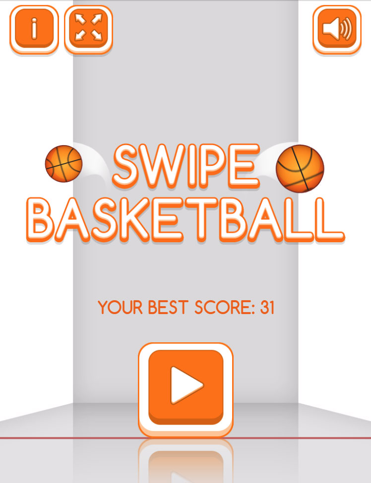 Swipe Basketball - HTML5 Sport Game by codethislab | CodeCanyon