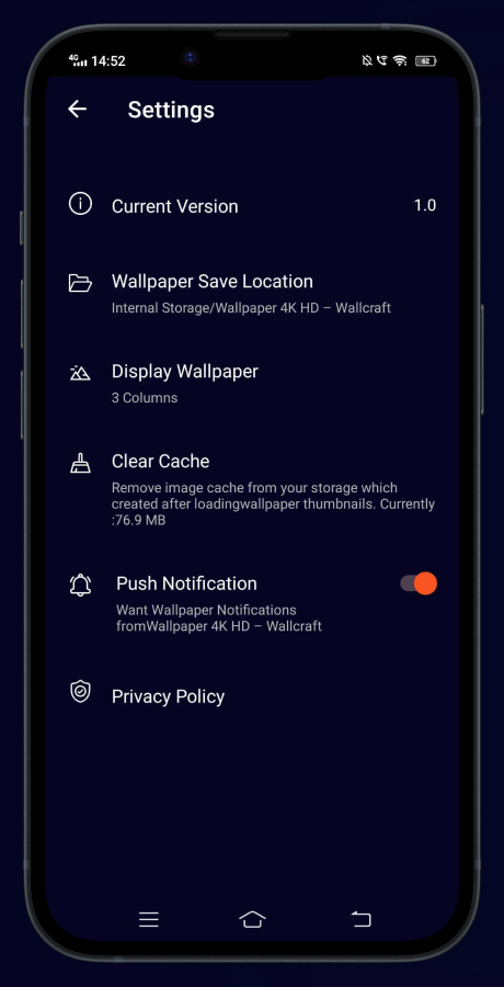 Wallpaper 4K HD Wallcraft - Wallpaper App with Admin Panel - Live ...