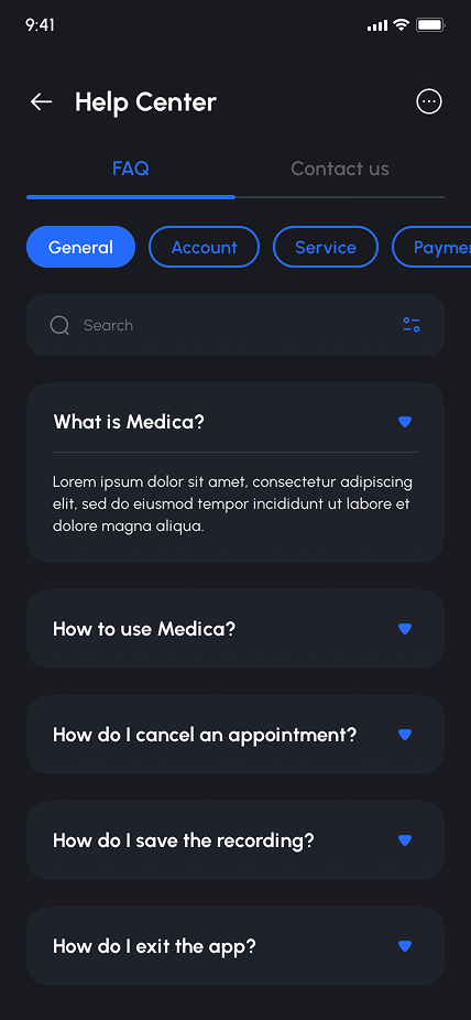 Medico - Doctor Appointment Booking & Consultation React Native CLI App Ui Kit by lalastudio12