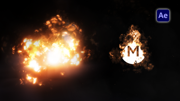 Dynamic Fireball Logo, After Effects Project Files | VideoHive