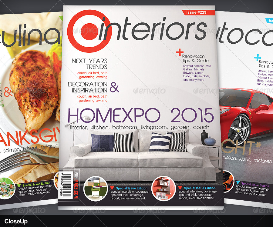 Magazine Cover | Volume 3, Print Templates | GraphicRiver
