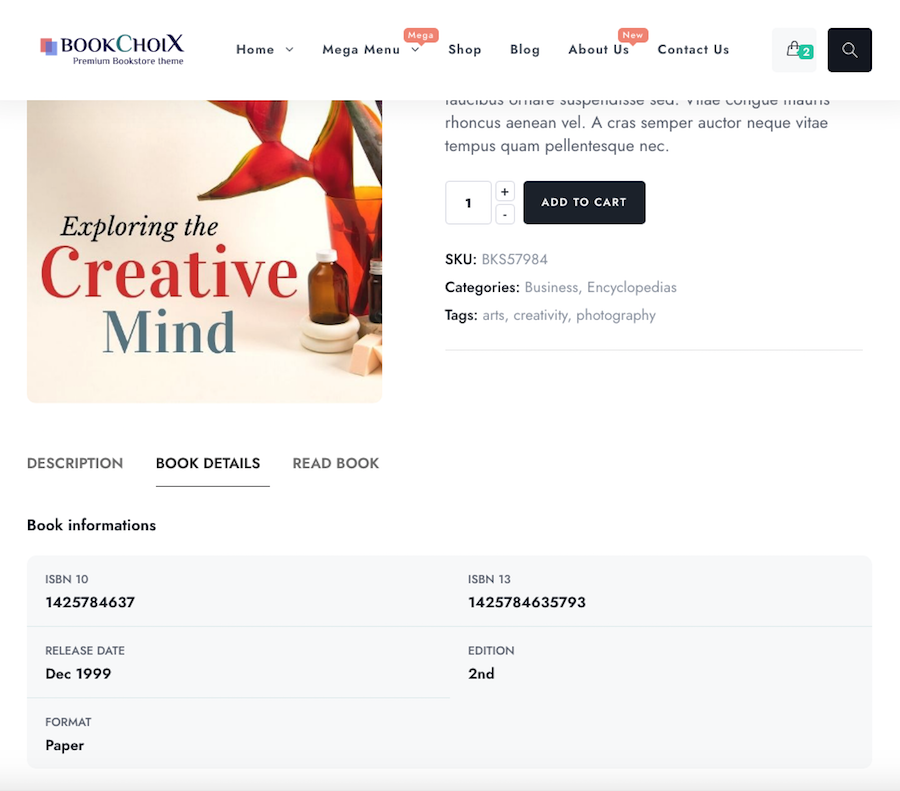 Choix - Bookstore Elementor WooCommerce WordPress Theme by acmee | ThemeForest
