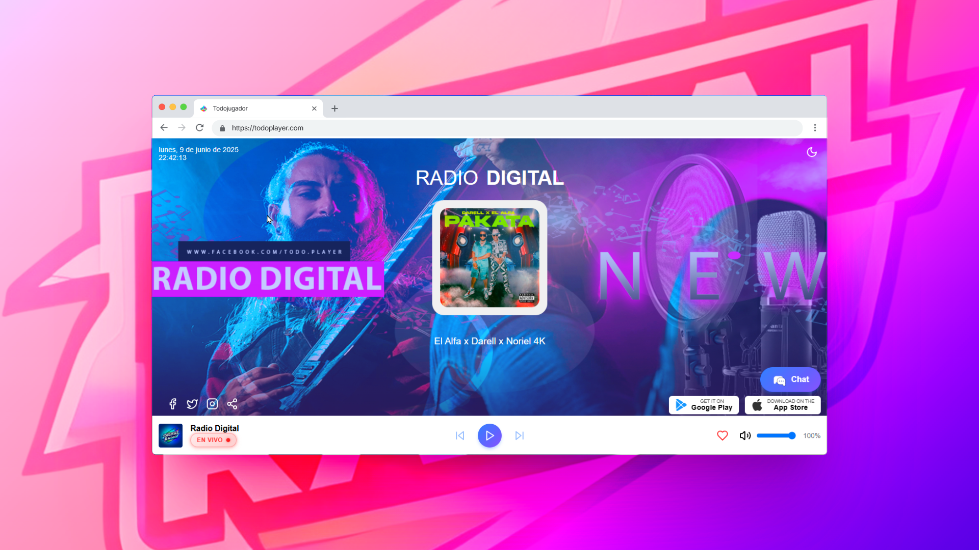 Radio Digital - Todo Player HTML5 ShoutCast, Icecast by TodoPlayer