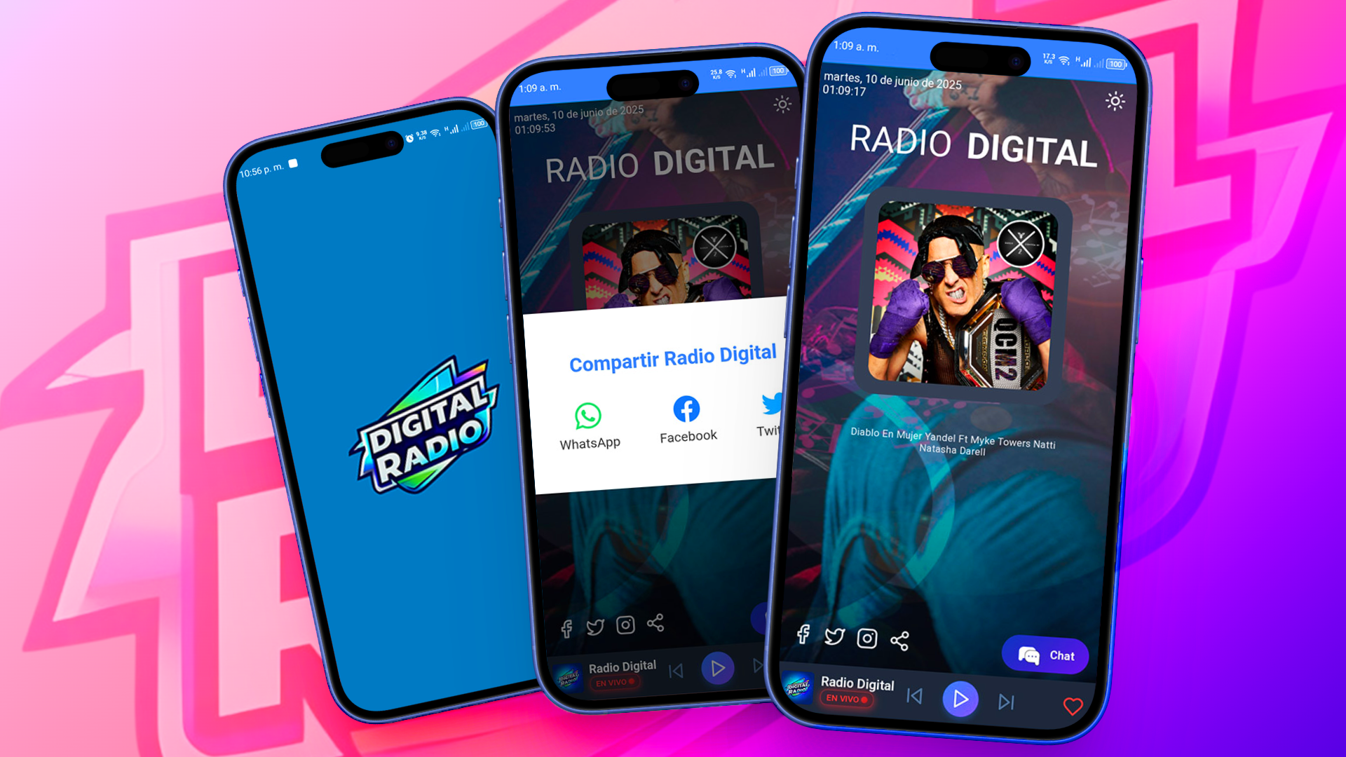 Radio Digital - Todo Player HTML5 ShoutCast, Icecast by TodoPlayer