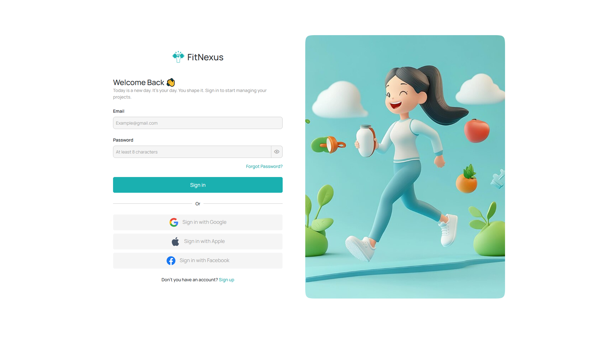 FitNexus - Fitness & Gym Admin Dashboard Figma Template by codexperttheme