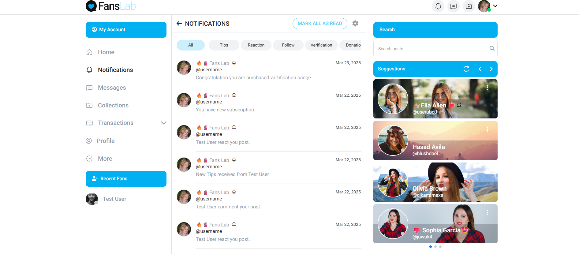 FansLab - Subscription Based Social Media Platform by ViserLab | CodeCanyon