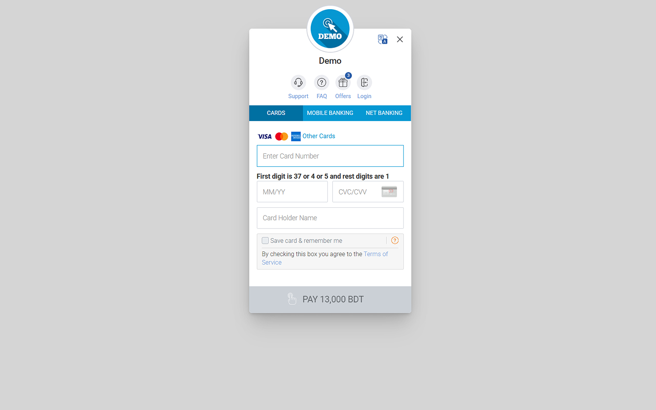 SSLCommerz Payment Gateway for Perfex CRM by Bottal | CodeCanyon
