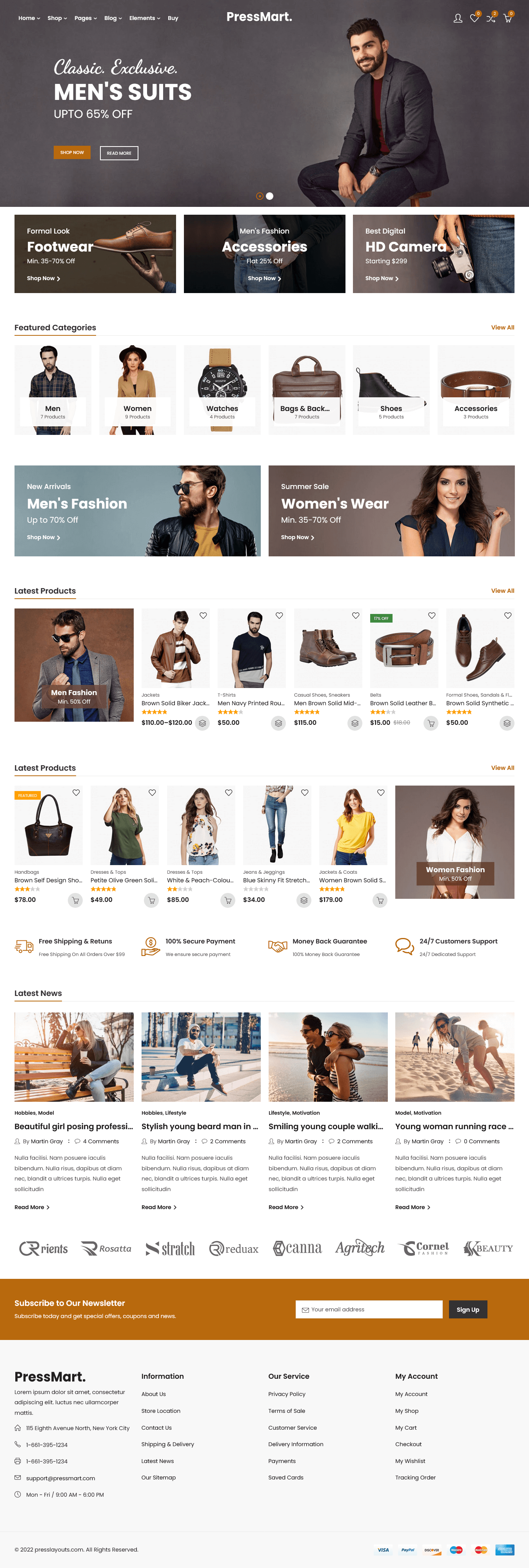 PressMart - Modern Elementor WooCommerce WordPress Theme by PressLayouts