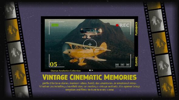Cinematic Memory Viewfinder – Portrait Film Frame Intro, After Effects ...