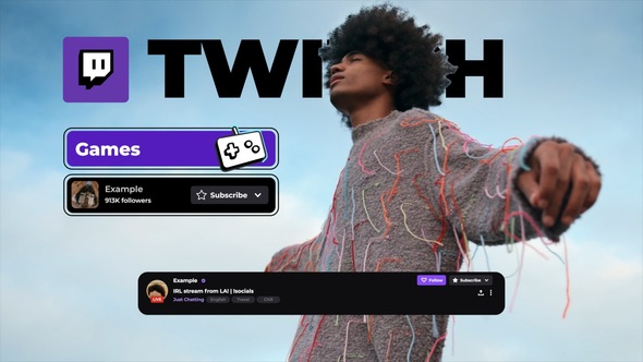 Twitch UI, Premiere Pro Templates | VideoHive
