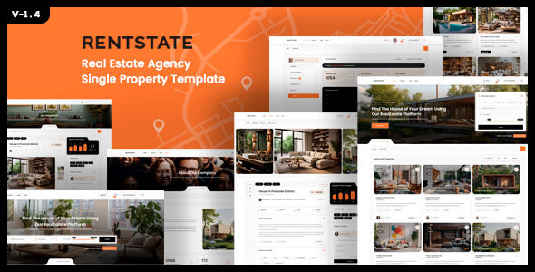 Rentstate - Directory Listing Real Estate Agency Template by kwst | ThemeForest