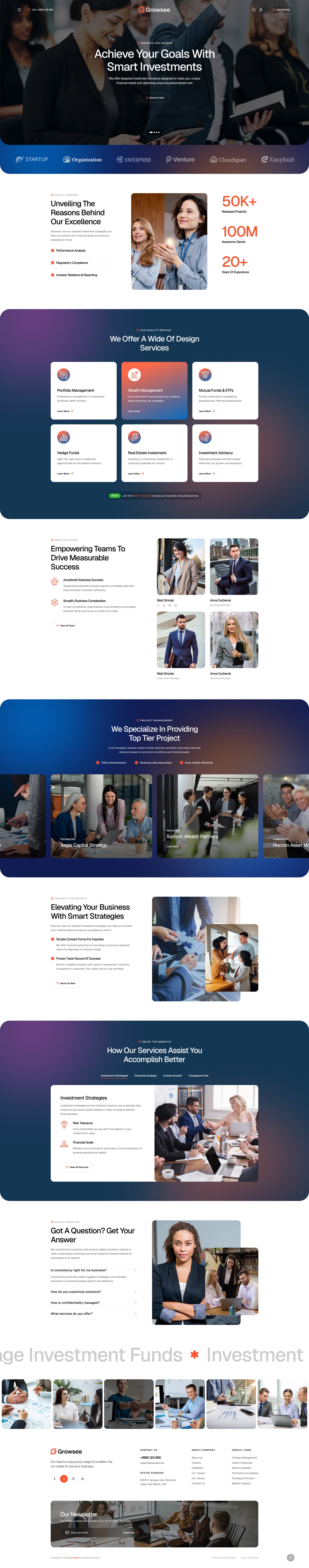 Growsee - Business Consulting & Investment WordPress Theme by themelexus