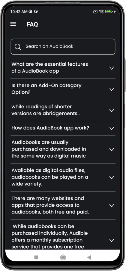 Audiobook - Audiobook App | Podcast | E-Book | Online Book App Native iOS/Android App Template ...