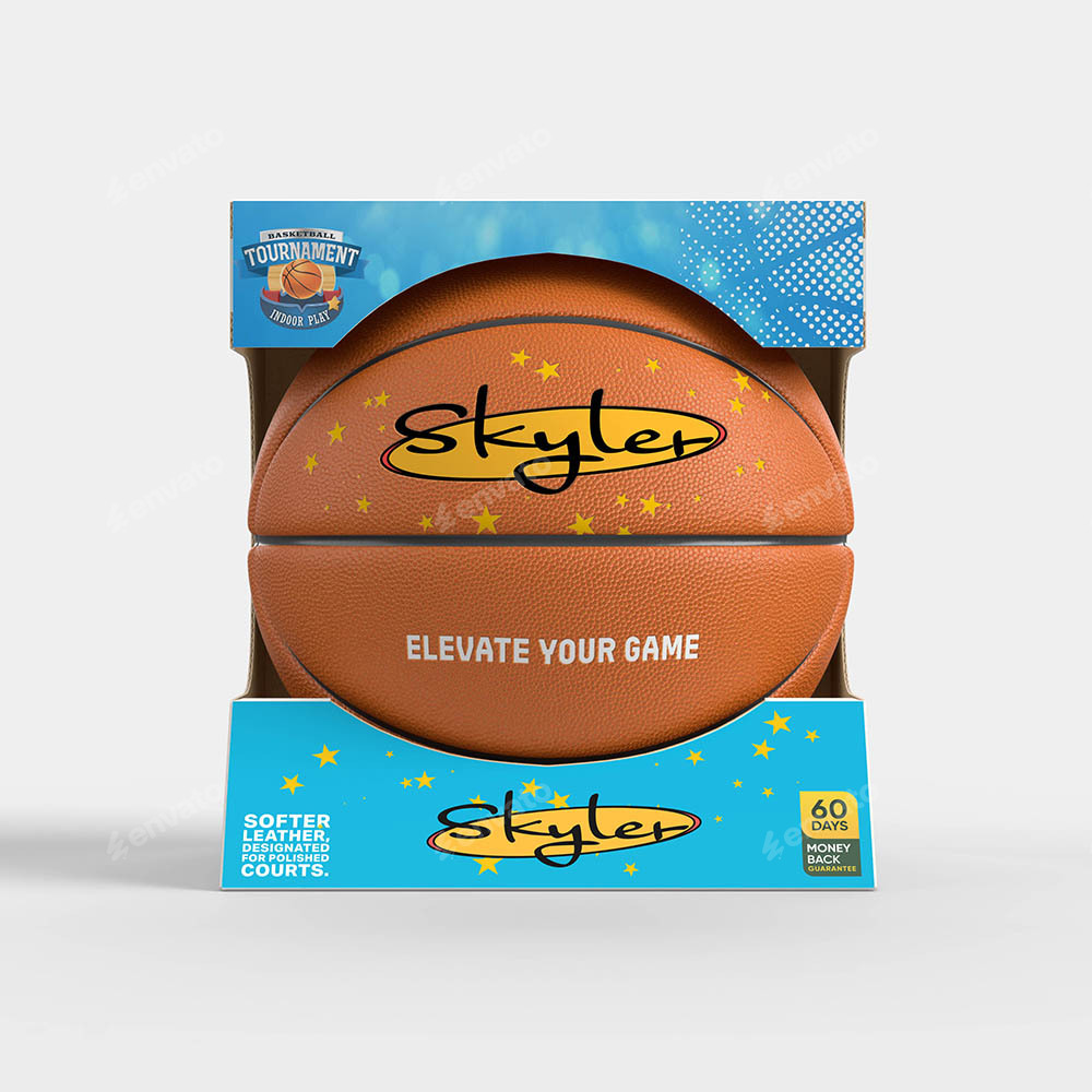 Basketball Packaging Box Mock-Up, Graphics | GraphicRiver