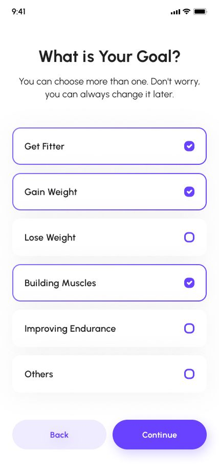 Gofit - Fitness & Workout React Native Expo App Ui Kit by lalastudio12