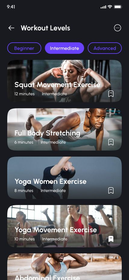 Gofit - Fitness & Workout React Native CLI App Ui Kit by lalaWeb | CodeCanyon