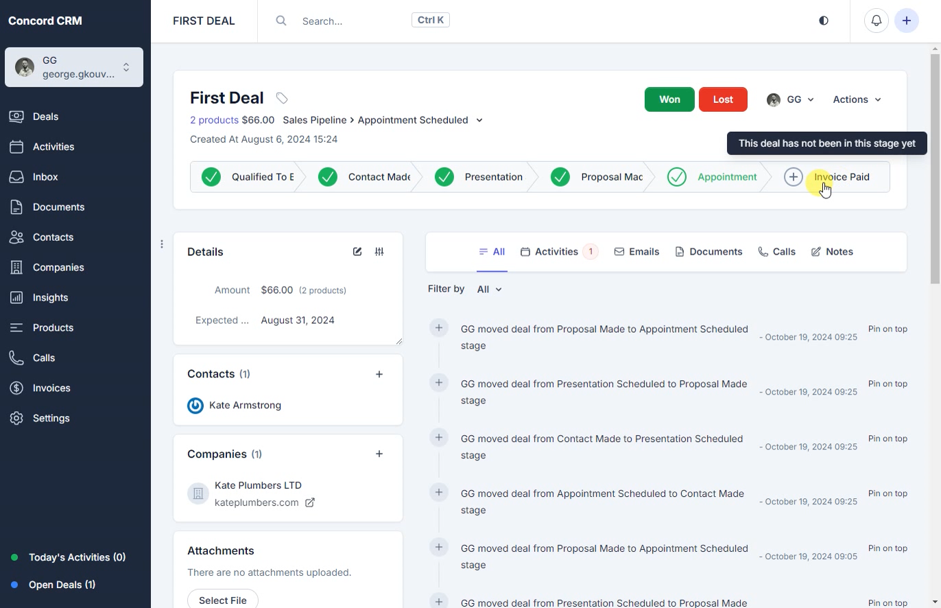Invoicing Module for Concord CRM - Empower your Deals with Invoices by ...